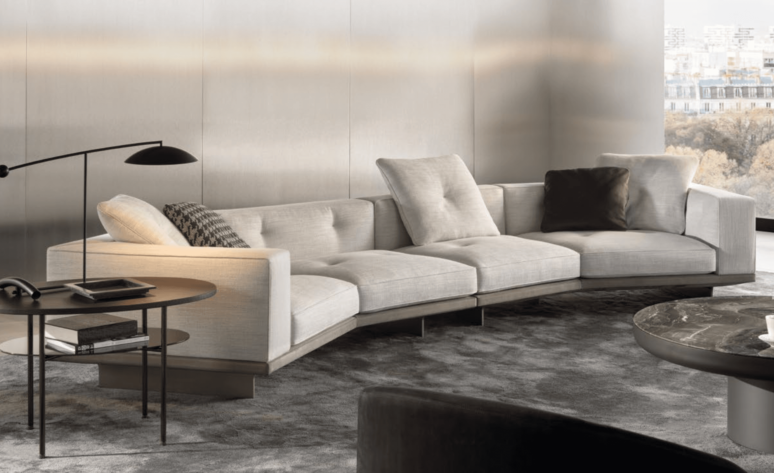 Minotti Dylan sofa • Novalis.O • Experience elegance in luxury and light