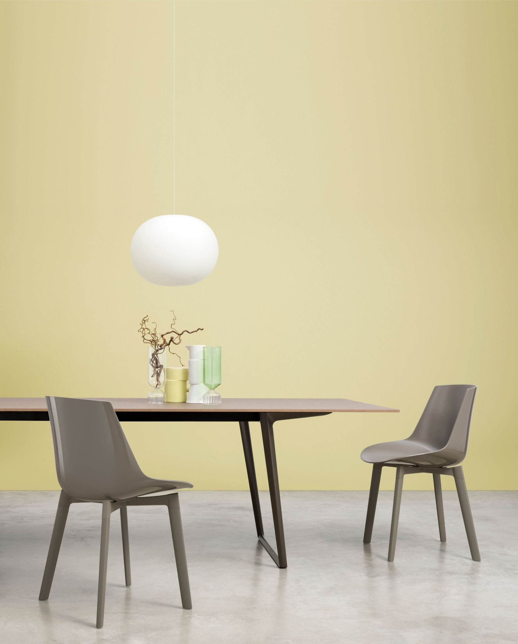 MDF Italia Flow Chair • Novalis.O • Experience elegance in luxury and light