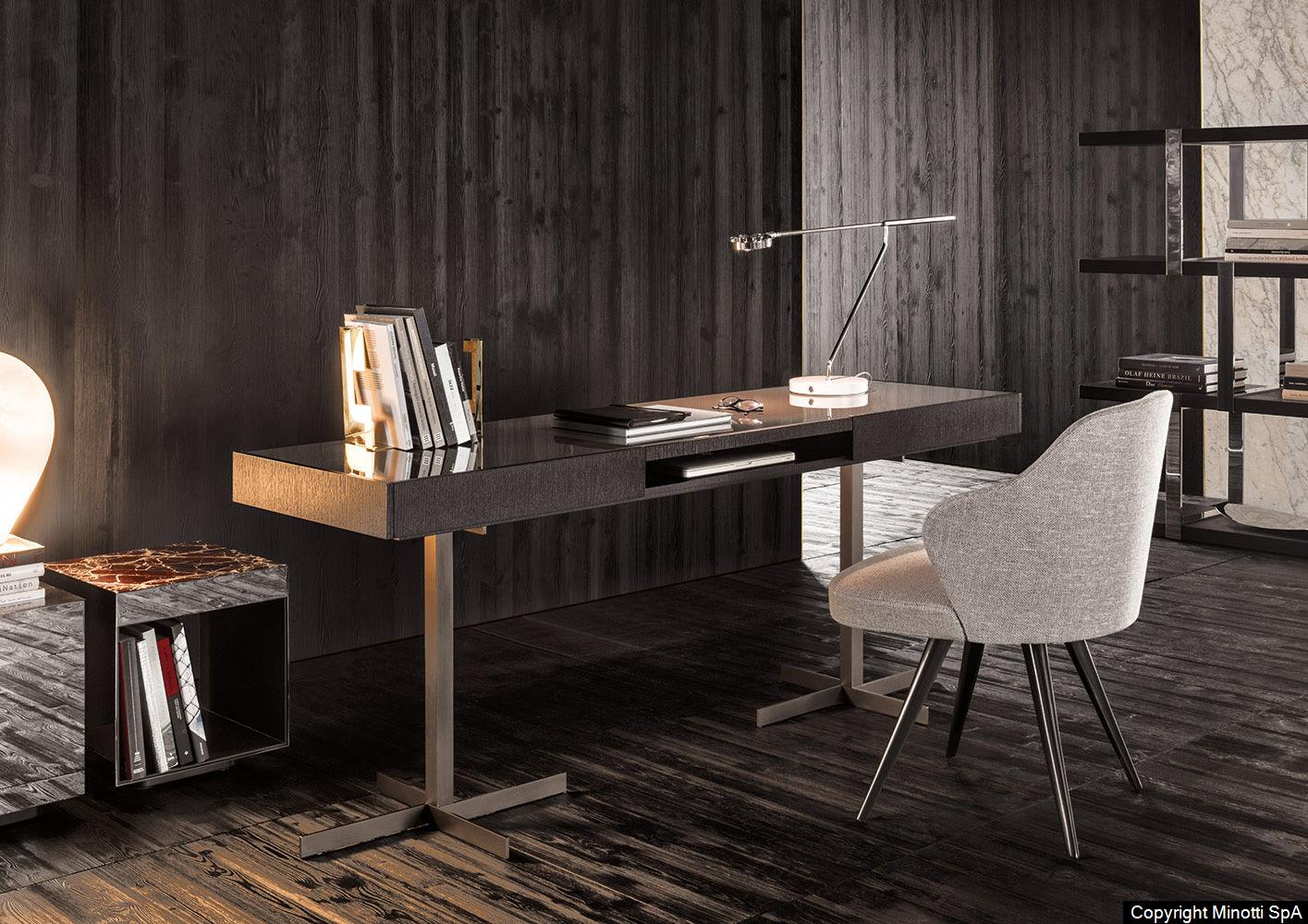 Minotti Close Writing Desk • Novalis.O • Experience elegance in luxury ...