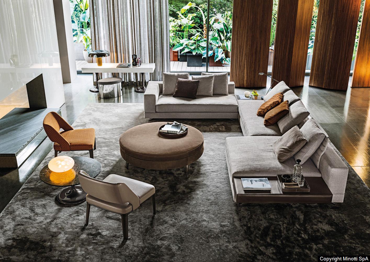 Minotti White • Novalis.O • Experience elegance in luxury and light