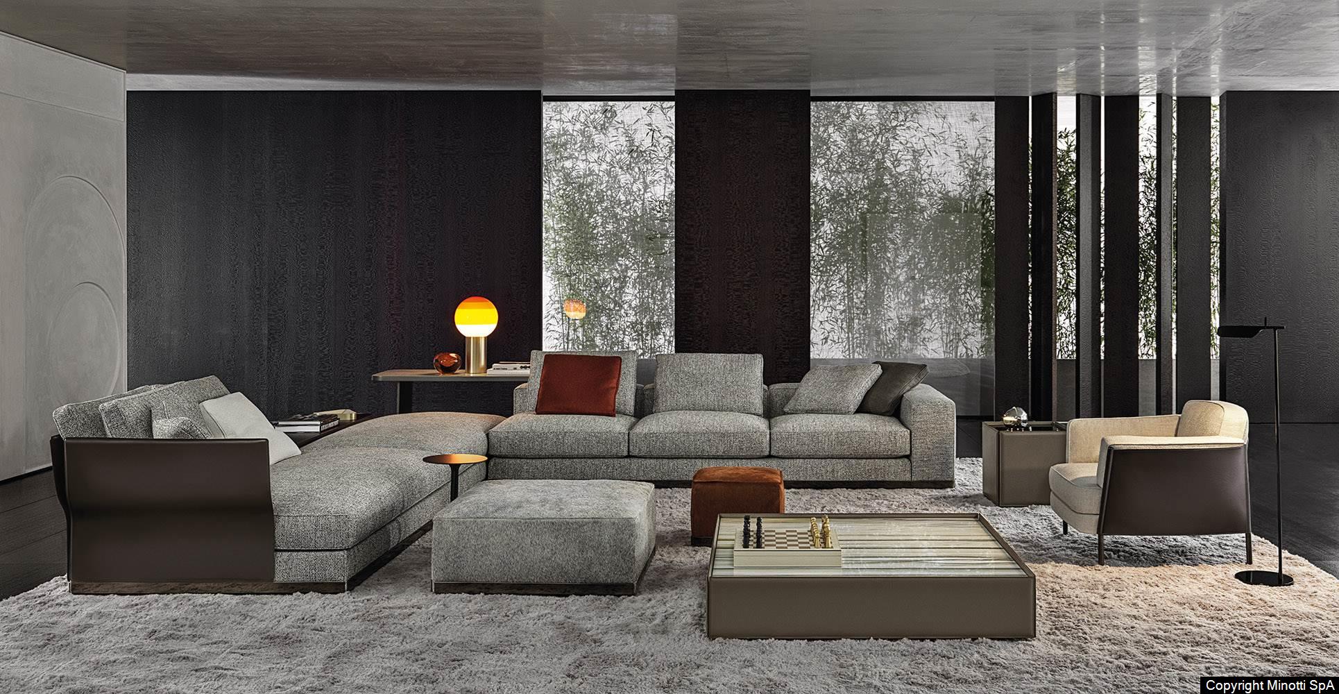 Minotti West Bank • Novalis.O • Experience elegance in luxury and light
