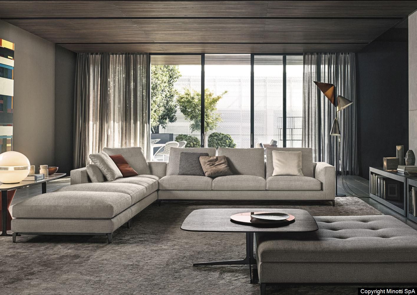 Minotti Andersen • Novalis.O • Experience elegance in luxury and light
