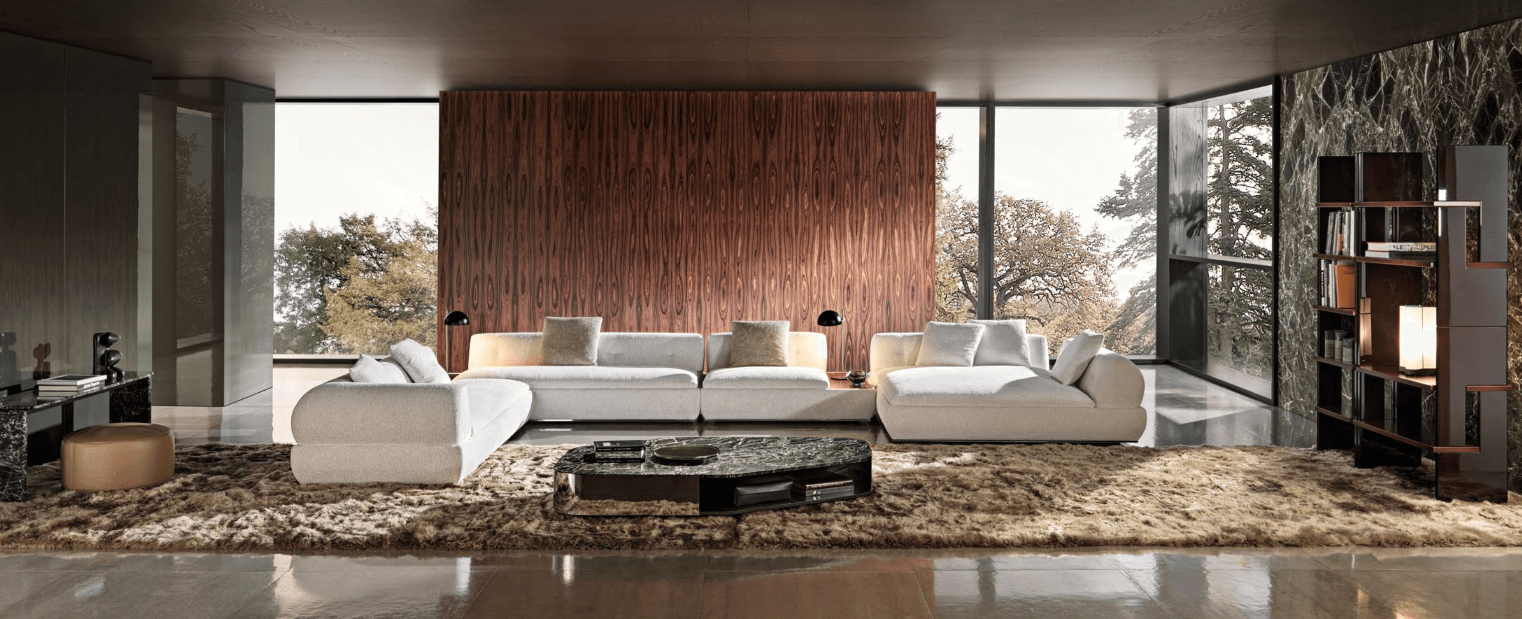 Minotti Supermoon • Novalis.O • Experience elegance in luxury and light