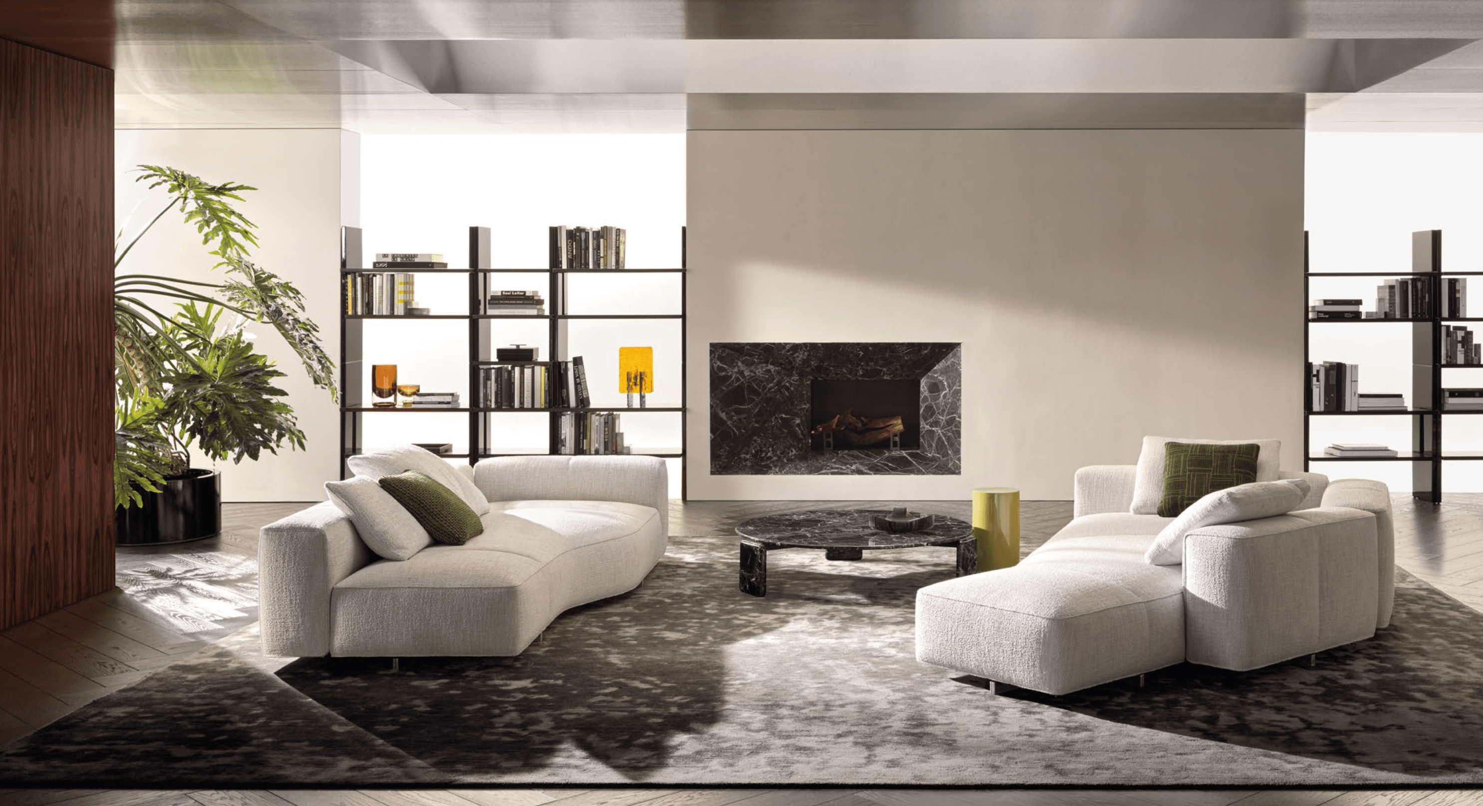 Minotti Yves sofa • Novalis.O • Experience elegance in luxury and light