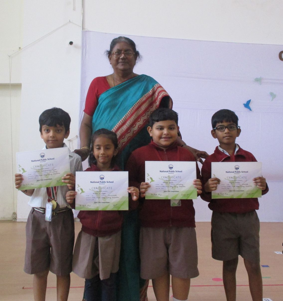 Inter Class Competitions - Prize Distribution | National Public School