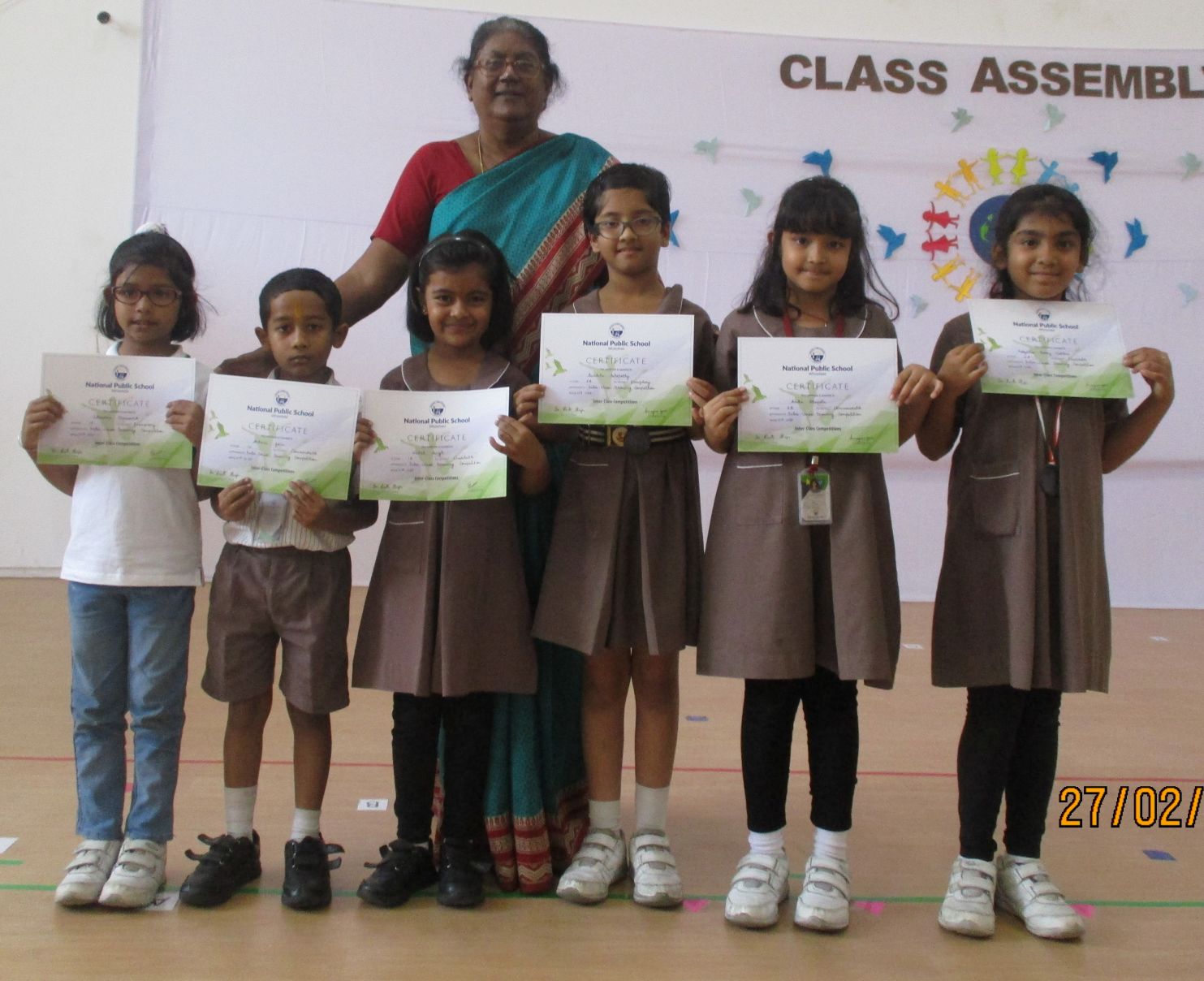 Inter Class Competitions - Prize Distribution | National Public School
