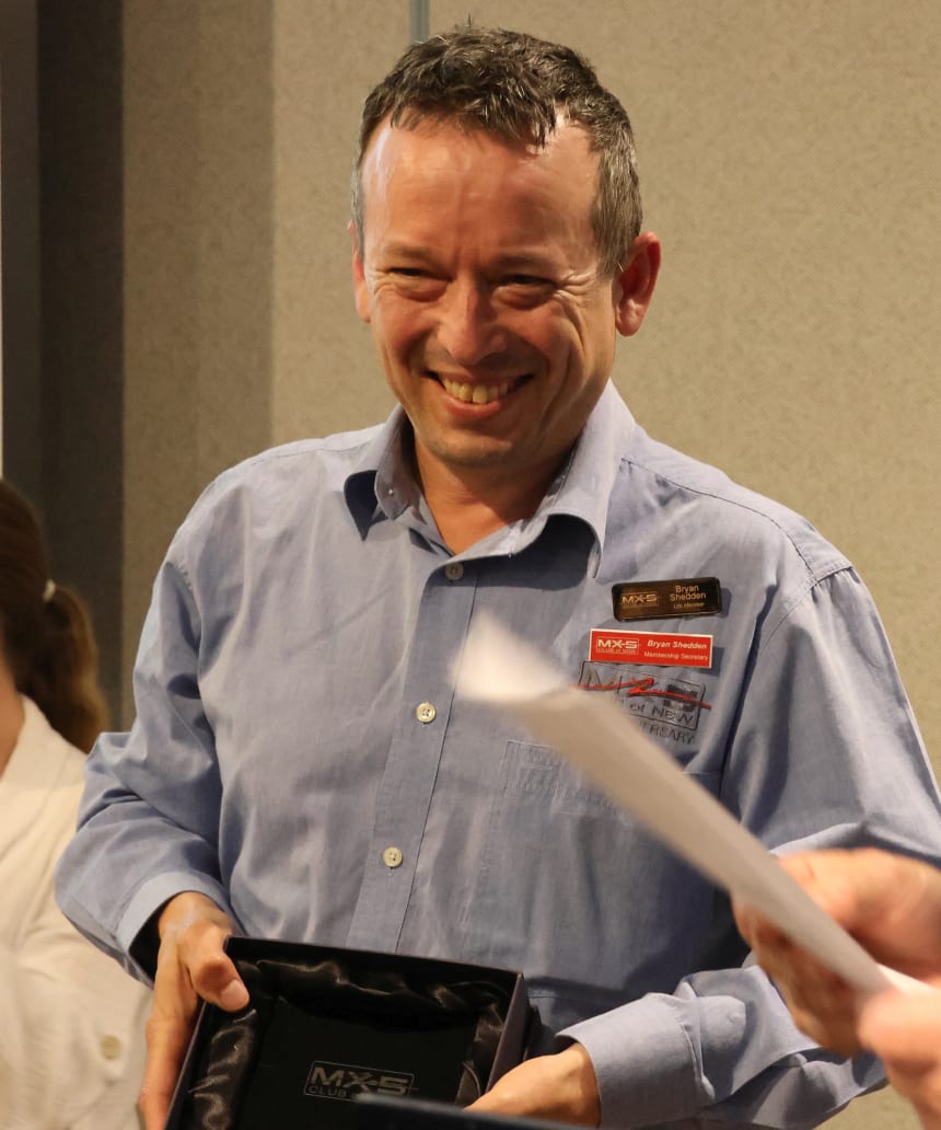 Service Award : MX-5 Club of NSW