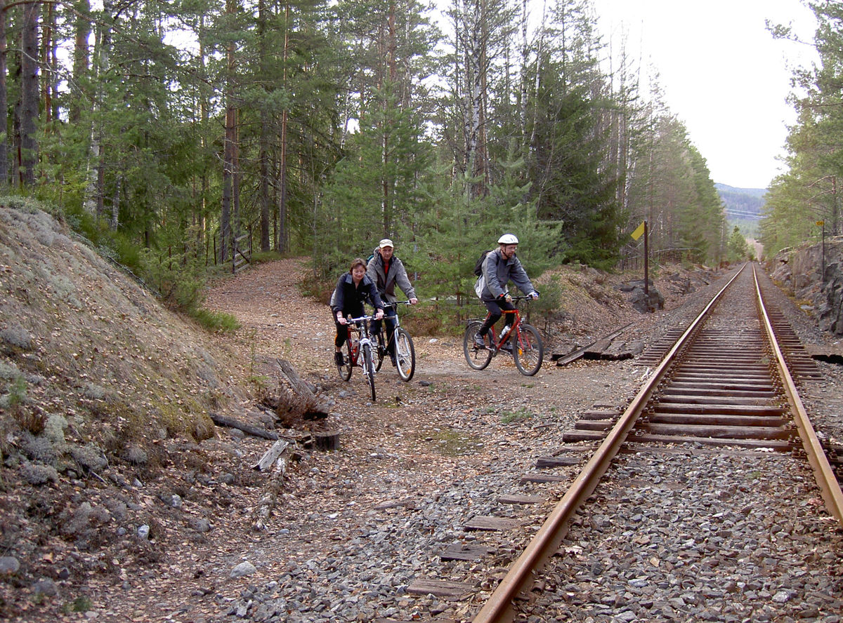 Sykkeltur Funkelia - Kampenhaug - Pikerfoss