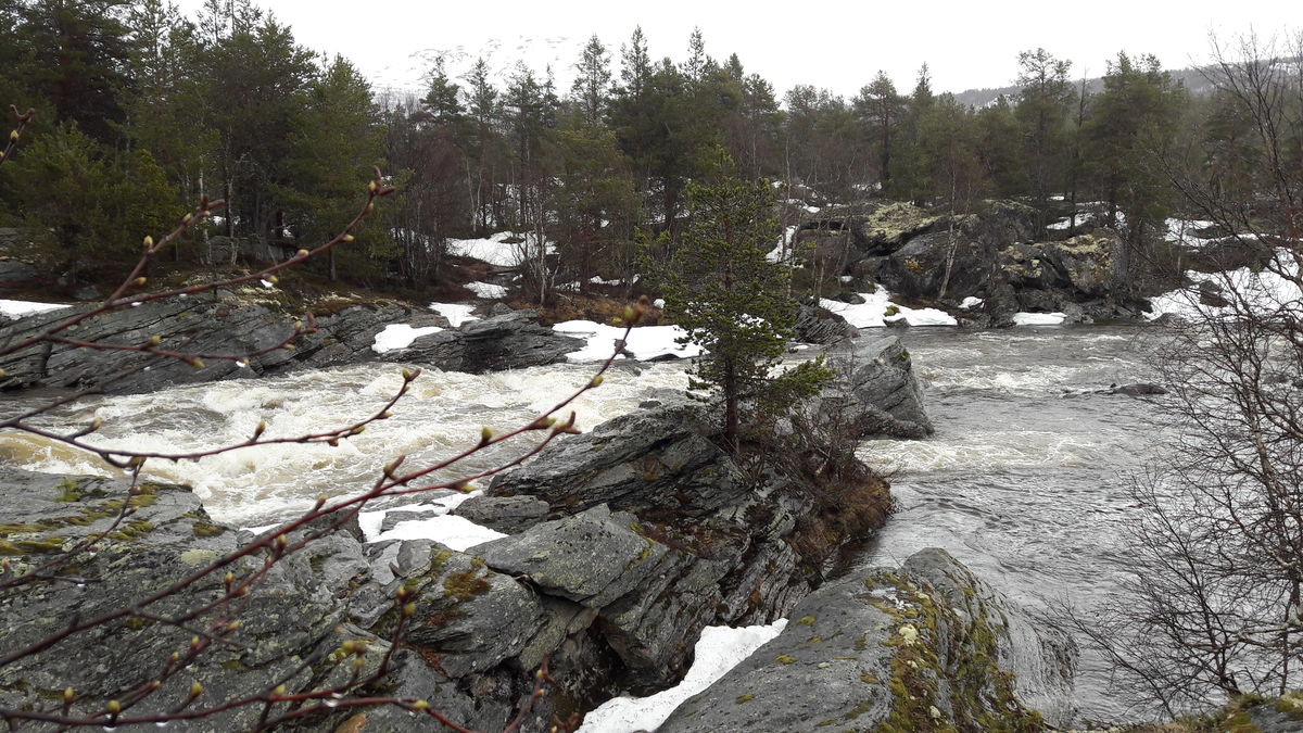 Håmårfossen på Lesjaskog
