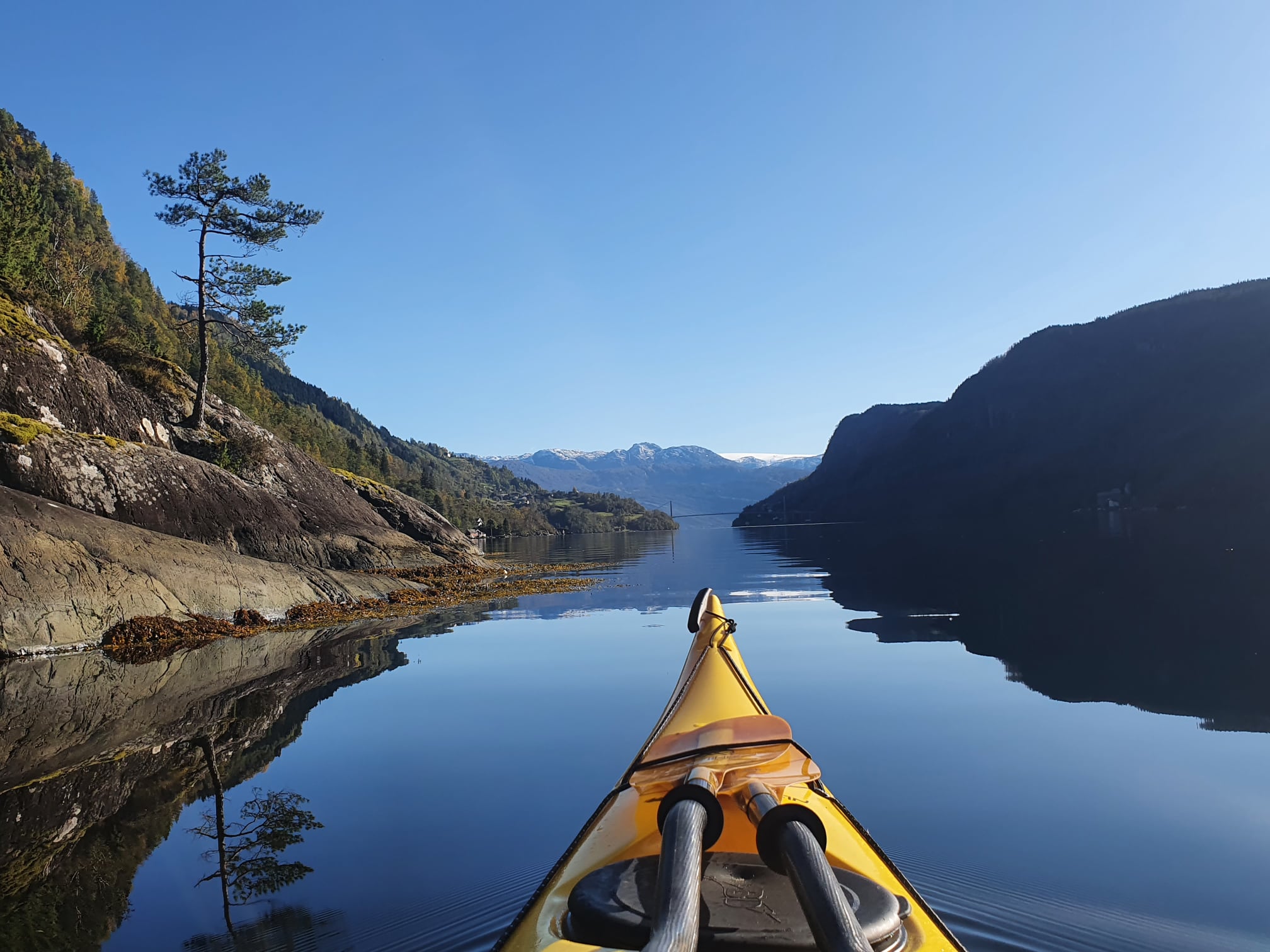 Kajakktur Steinstø - Botnen, Fyksesund i Hardanger