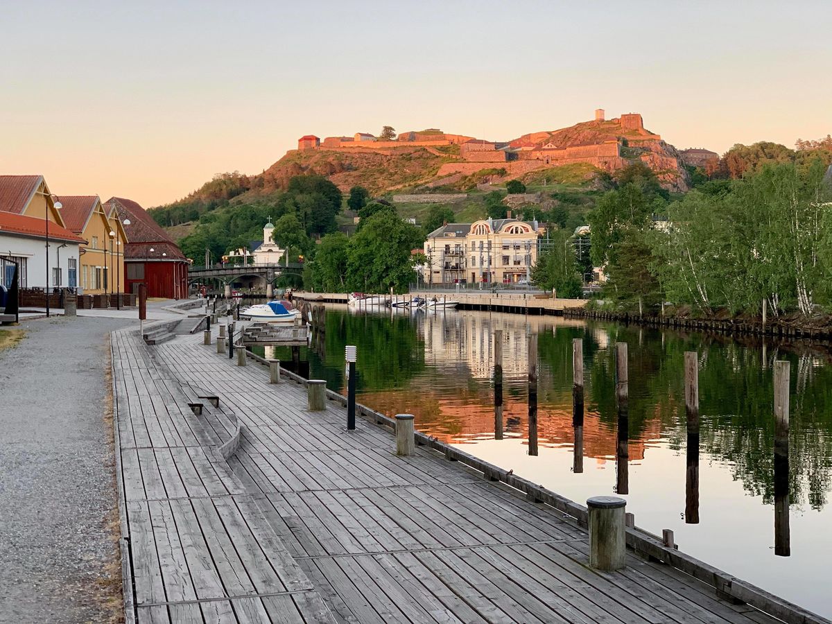 Halden sentrum - Rødsfjellet