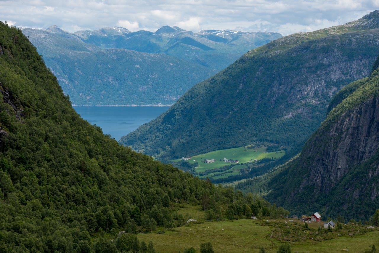 Gjennom Stølsheimen fra Voss til Sognefjorden (Ortnevik)