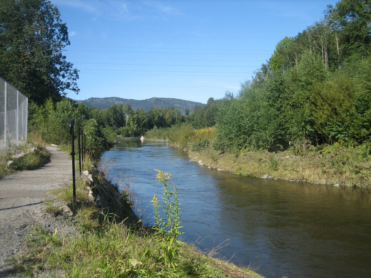 Lierbyen - Elvestien