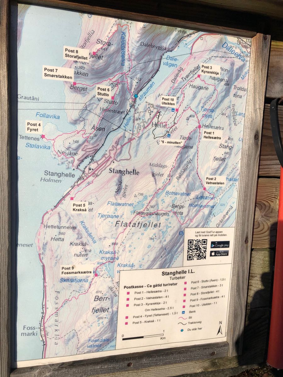 Storafjellet ved Stanghelle