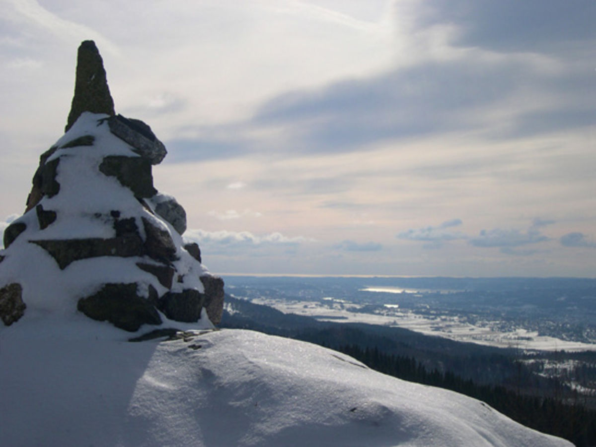 Topptur til Blåfjell (454 moh) - fra Solvika