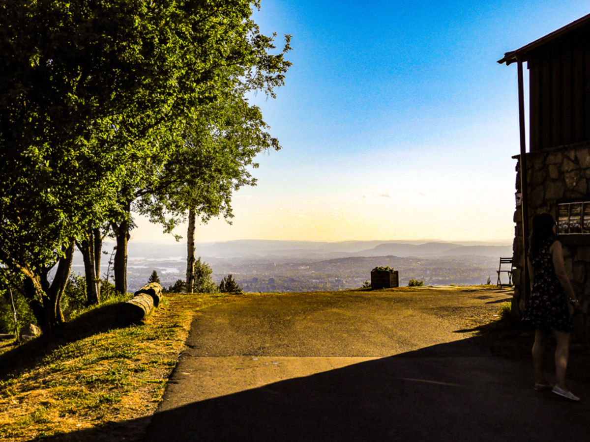 Lett utsiktstur på Grefsenkollen i Lillomarka