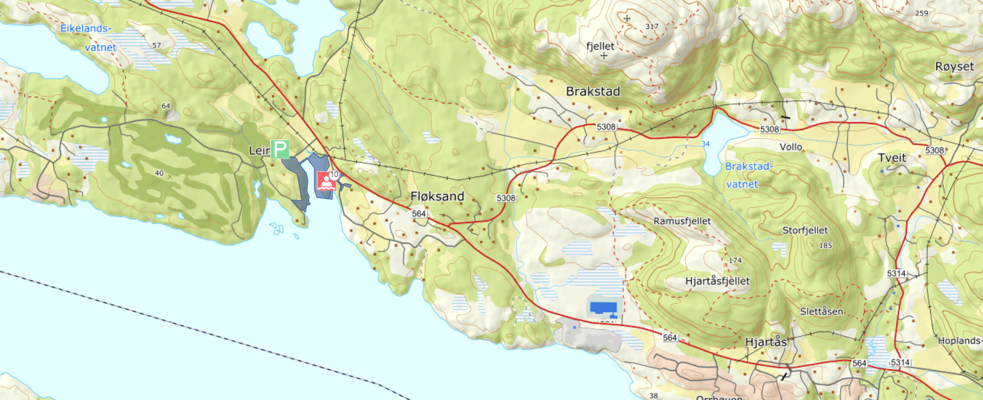 Leirvik gard, friluftsområde - Holsnøy, Alver kommune