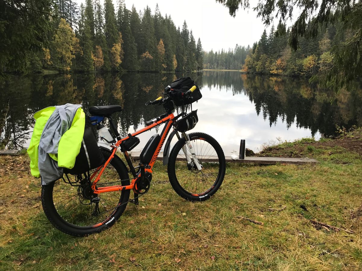 Vestskogen rundt på sykkel