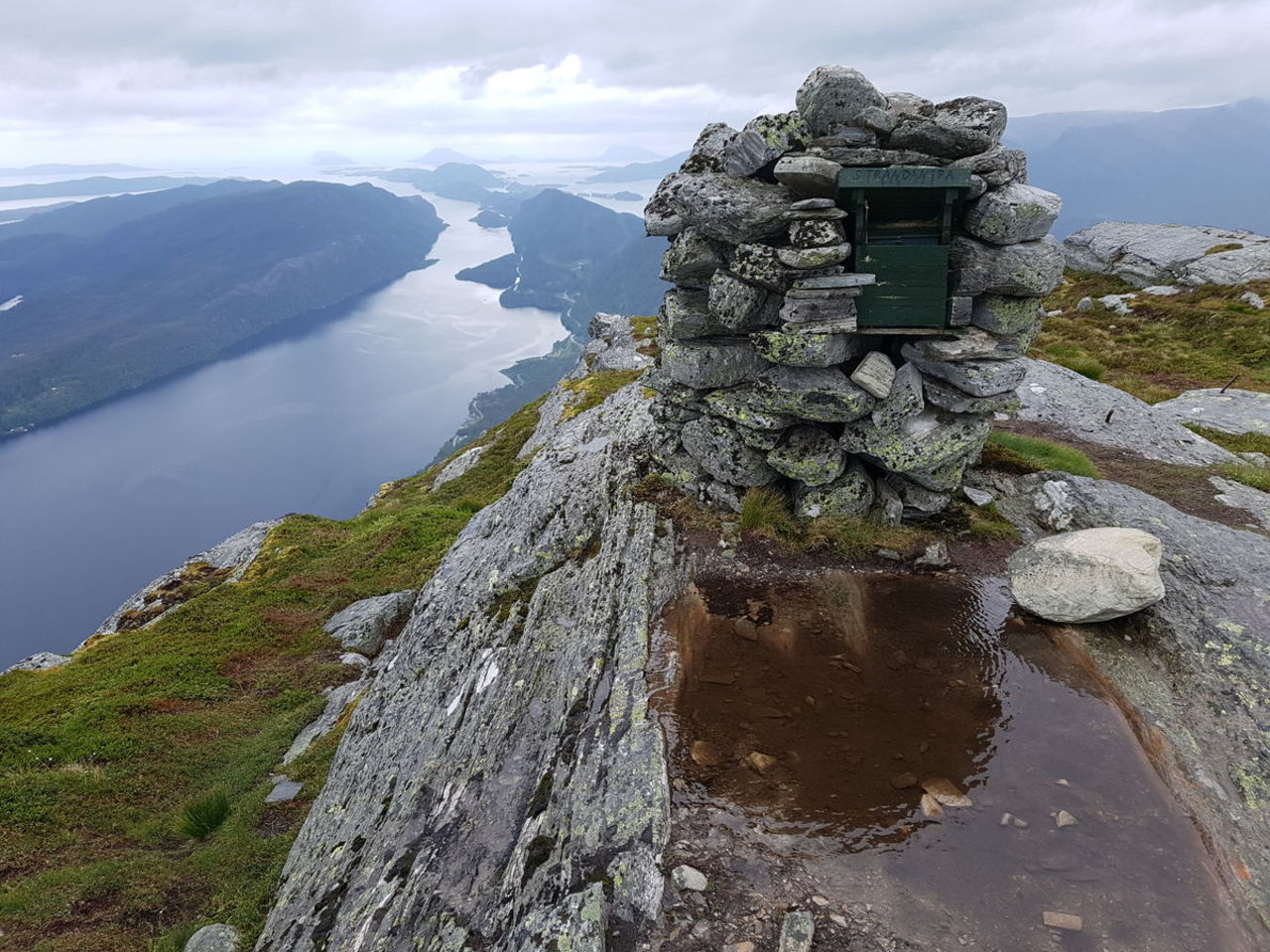 Fottur Eikefjord RV 5. Kvalvikstølane til Strandanipa og ...