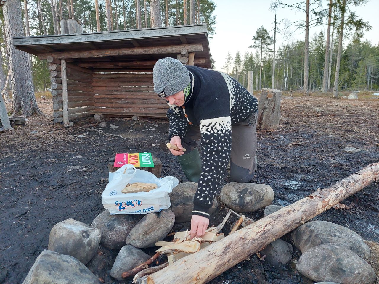 Gapahuken i Limenholtet