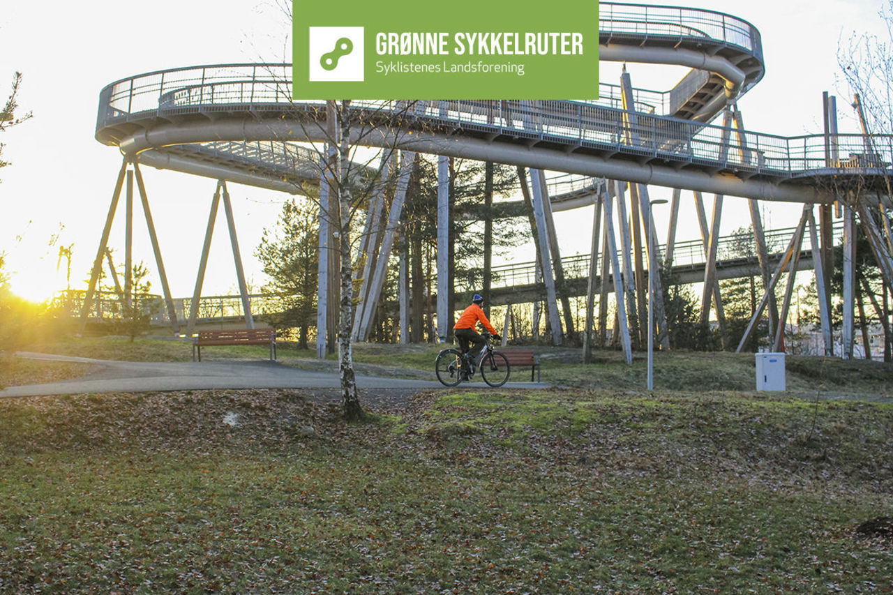 Grønne sykkelruter: Trondheimsveien (Rv4) ved Vestli – Haugenstua ...