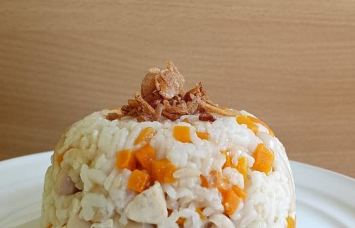 Resep Nasi Ayam Jamur Rice Cooker Paling Praktis dan Simple - HarusTahu ...