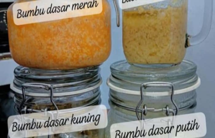 Resep Bumbu Dasar Merah Putih Kuning Dan Baceman Bawang Putih Dengan ...