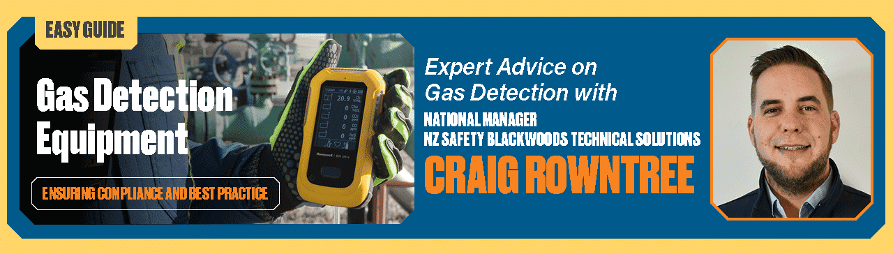 Portable Gas Detection for Sale | NZ Safety Blackwoods