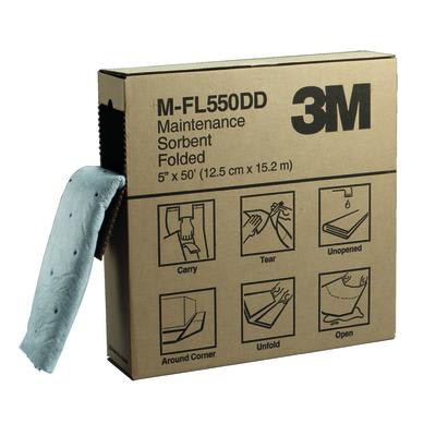 3M Gen Purpose Sorbent Folded M-FL550DD High Cap-450mm x 15m, perforated-Box for sale - NZ ...