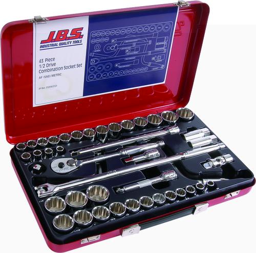 JBS 43 Piece 1/2" Drive Metric/Imperial Socket Set-43 Piece for sale ...