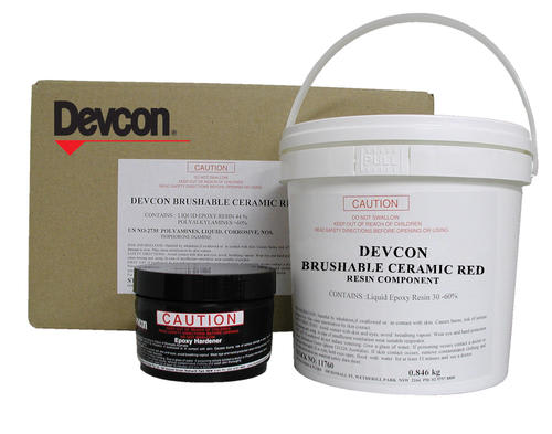 Devcon Brushable Ceramic Red 1kg (Each) for sale - NZ Safety Blackwoods ...