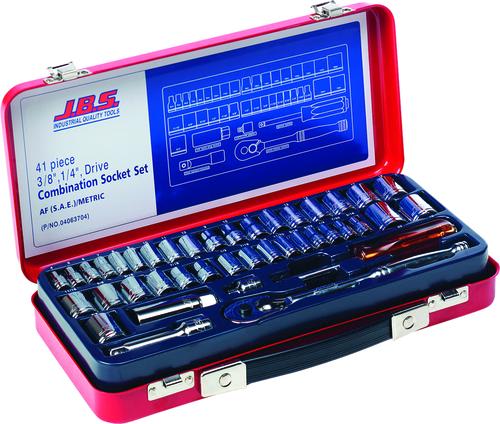 JBS Socket set 1/4" & 3/8" drive AF/Metric 41 pce (Each) for sale - NZ ...