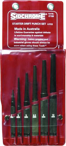 Sidchrome Drift Punch Starter Set-2-10mm-6 Piece-Set for sale - NZ ...