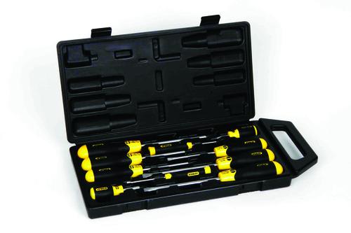Stanley Cushion Grip Screwdriver Set-10 Piece-Set for sale - NZ Safety ...