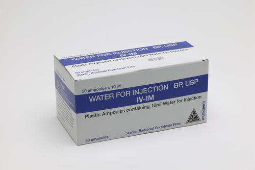 Water for Injection-10ml-50 Ampoules (Box) for sale - NZ Safety ...