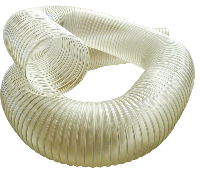 Uraflex Medium Clear Ester PU Flexible Ducting-76mm (Metres) for sale ...