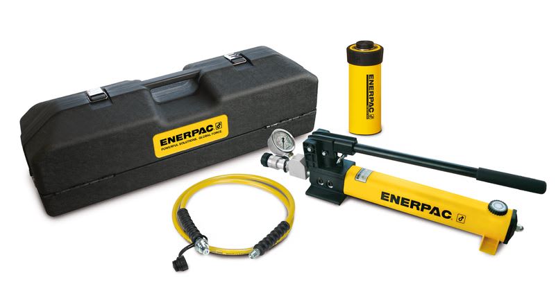 Enerpac Power Box Hydraulic Cylinder & Pump Set-54mm x 10 Tonne (Each ...