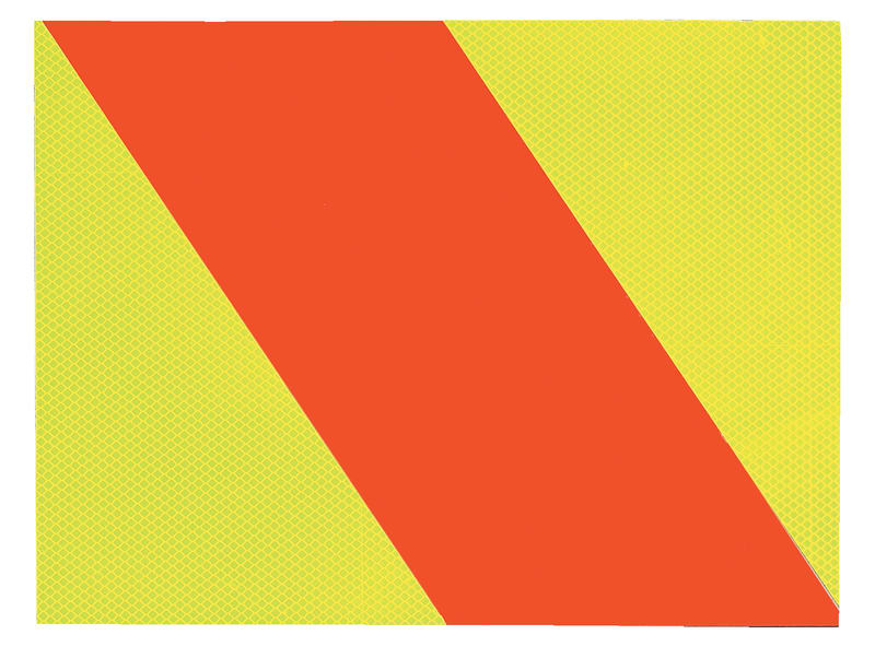 Transport Sign | Reflective Hazard Panel, Right-W400mm x H300mm-Single ...