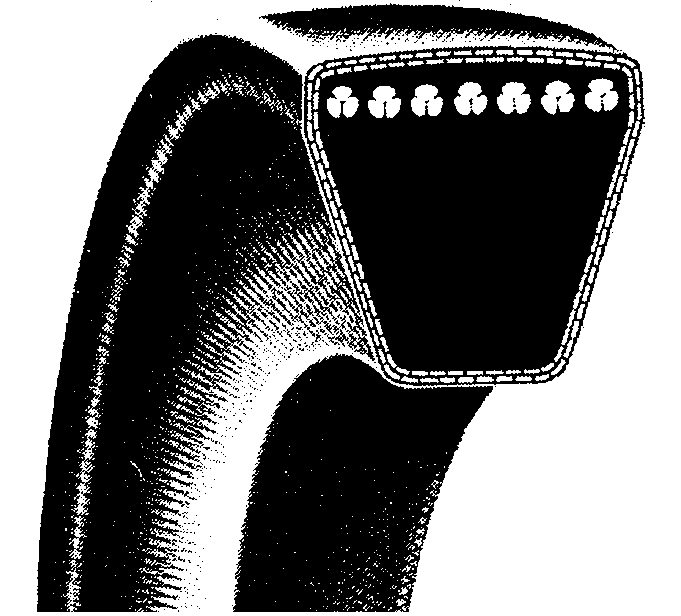 Wedge vee belt SPBX section SPBX1340 5VX530-(SPBX1340)-each for sale ...