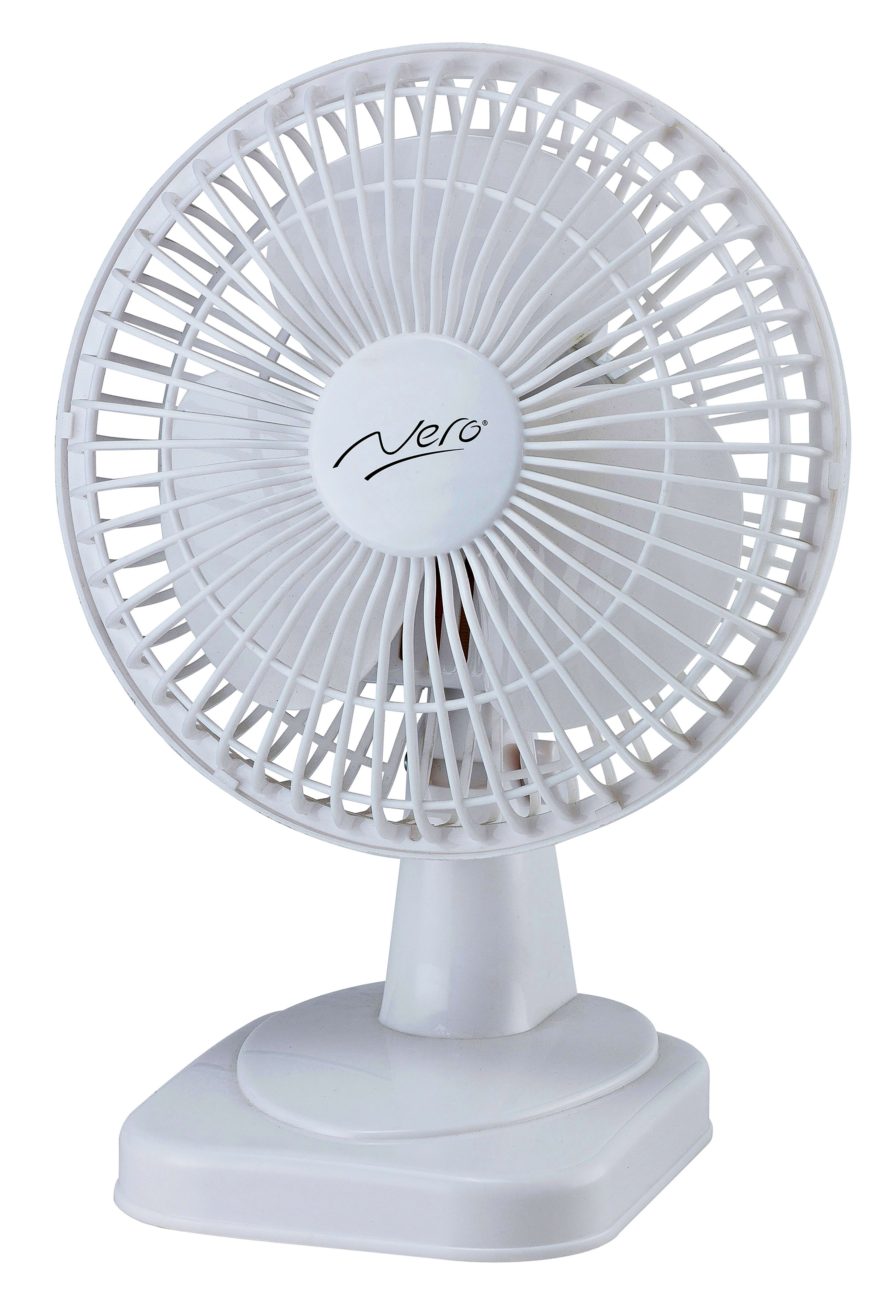 Nero Desk Fan 15cm White (Each) for sale - NZ Safety Blackwoods. | NZ ...
