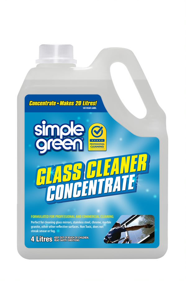 Simple Green Glass Cleaner Concentrate 4L (Each) for sale - NZ Safety ...