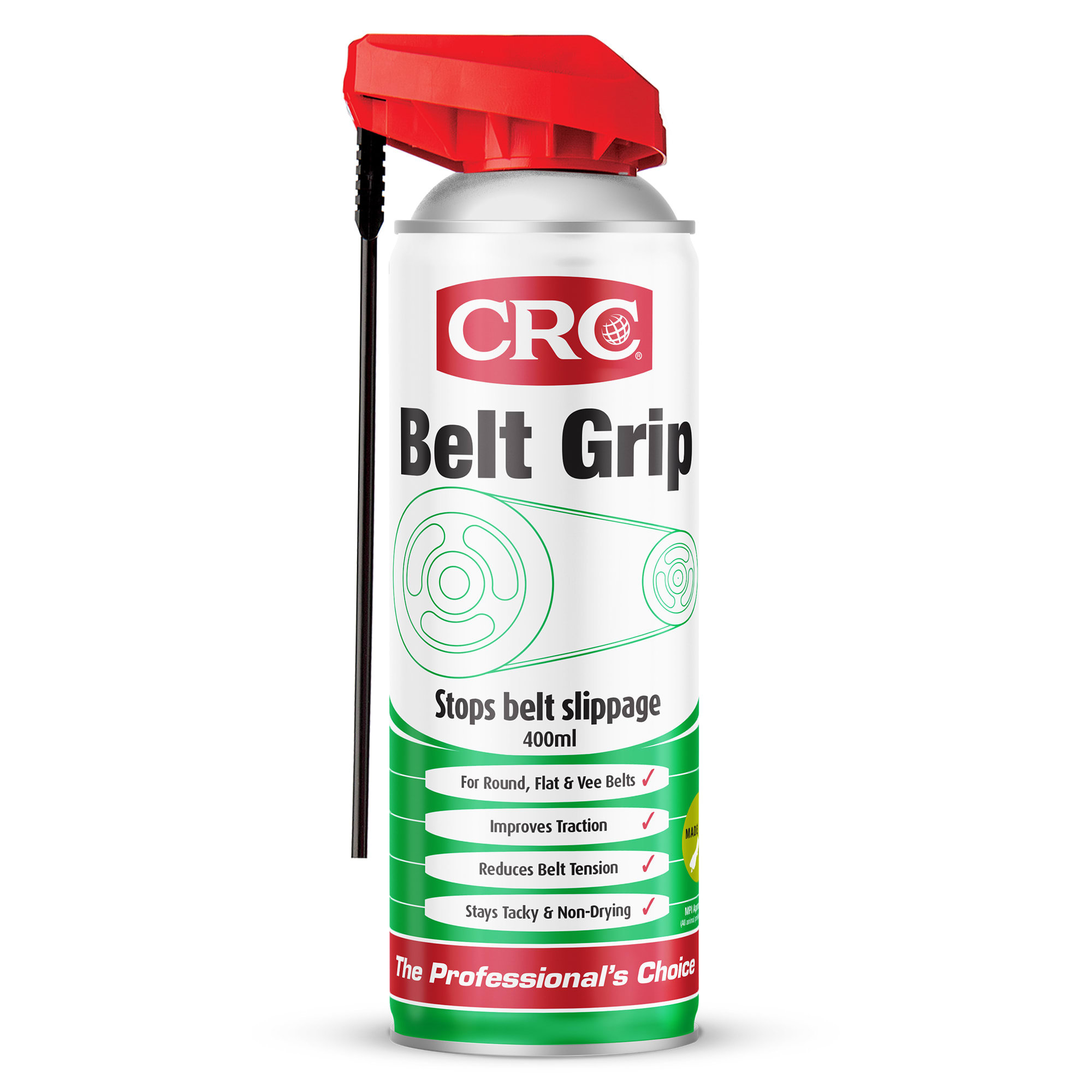 CRC 3081 Belt Grip 400ml (Each) for sale - NZ Safety Blackwoods. | NZ ...