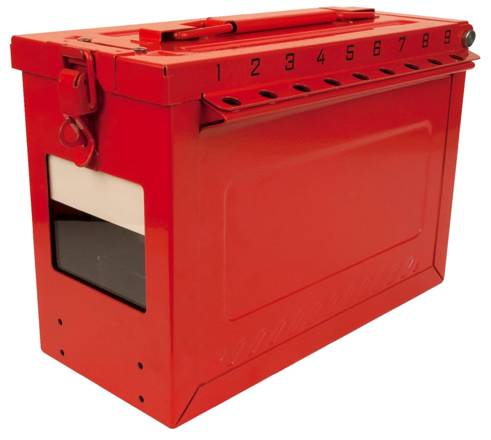 Master Lock S602 Group Lockbox with Key Window-55 lock capacity (Each ...