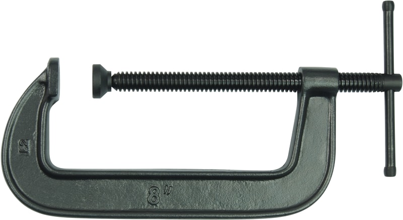 G Clamp 200mm Heavy Duty Cast Iron (Each) for sale - NZ Safety ...