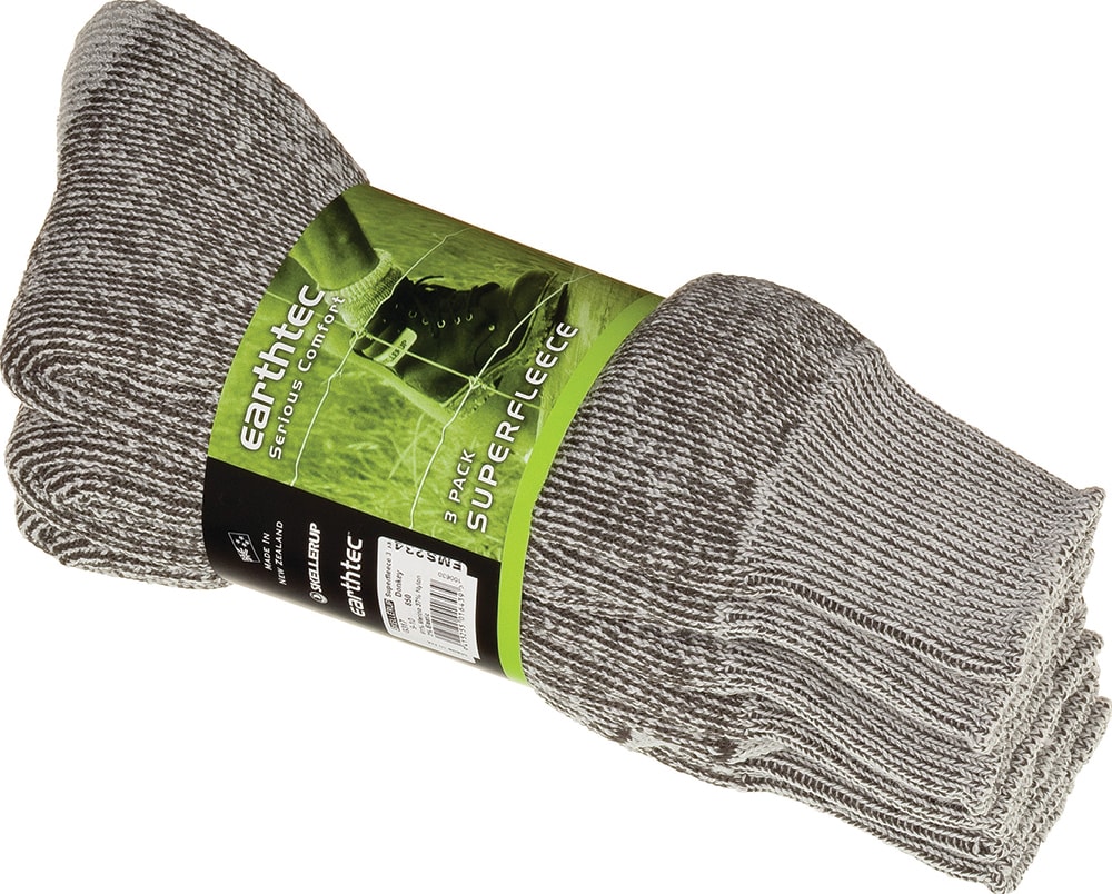EarthTec Superfleece Socks-3 Pack for sale - NZ Safety Blackwoods. | NZ ...