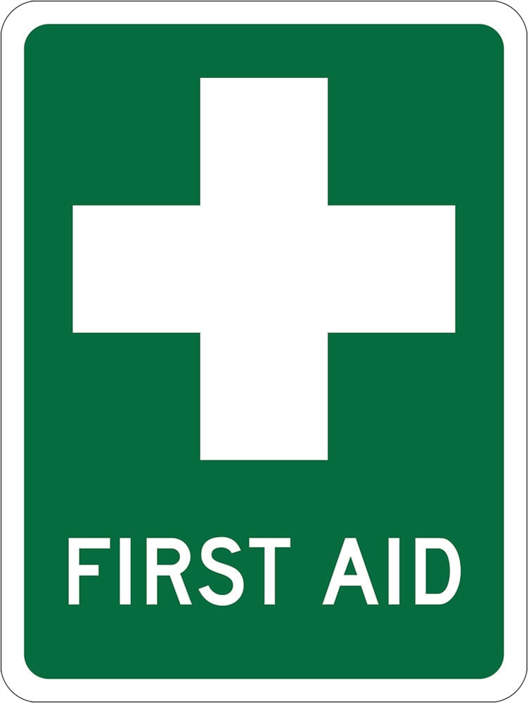 Emergency Info Sign | First Aid-W90mm x H125mm-Pack of 5 for sale - NZ ...