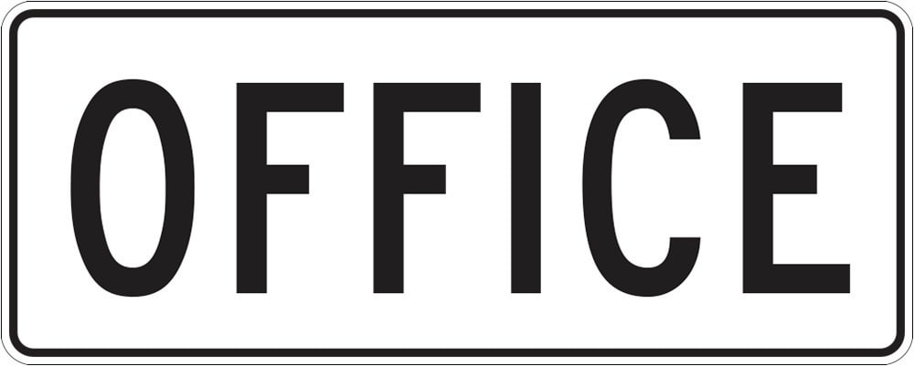 General Info Sign | Office-W200mm x H75mm (Each) for sale - NZ Safety ...