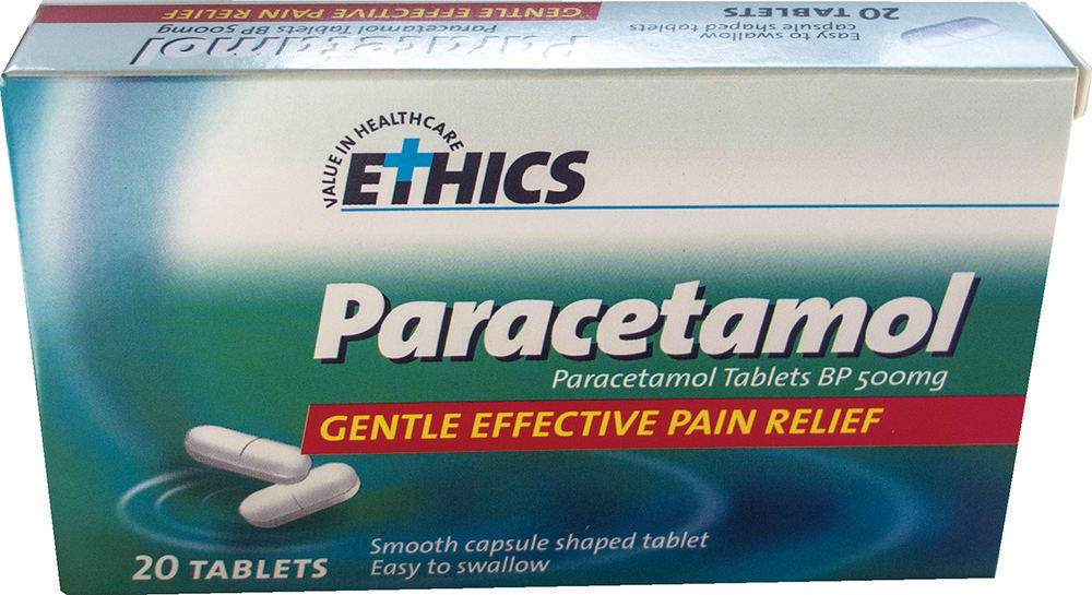 Paracetamol Caplets-Pack of 20 (Packet) for sale - NZ Safety Blackwoods ...