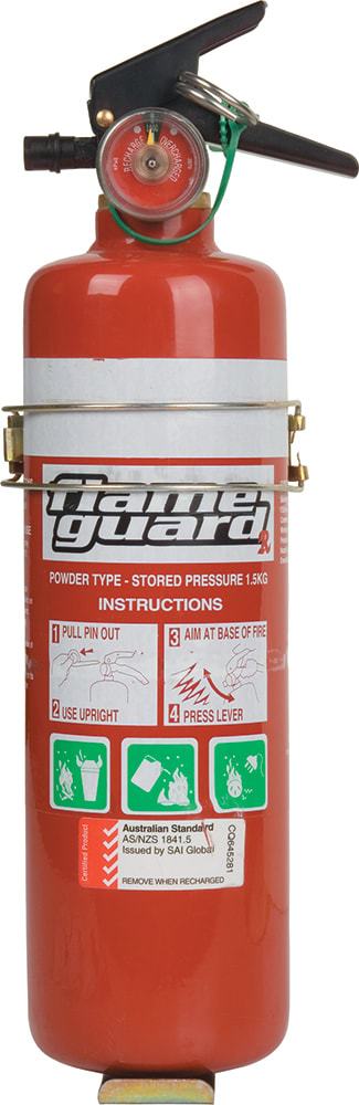 Flameguard 1.5kg ABE Dry Powder Fire Extinguisher (Each) for sale - NZ ...