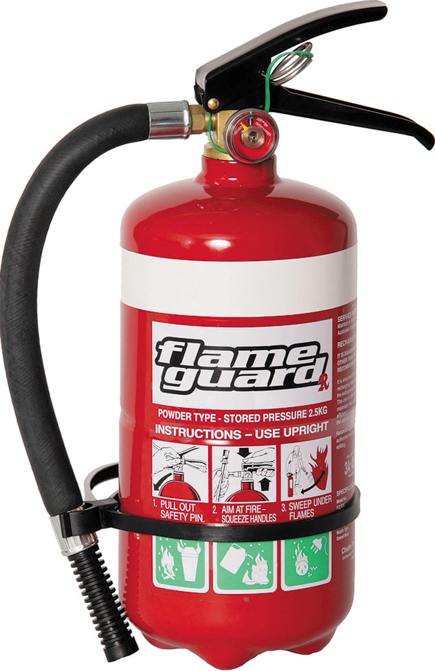 Flameguard 2.5kg ABE Dry Powder Fire Extinguisher (Each) for sale - NZ ...